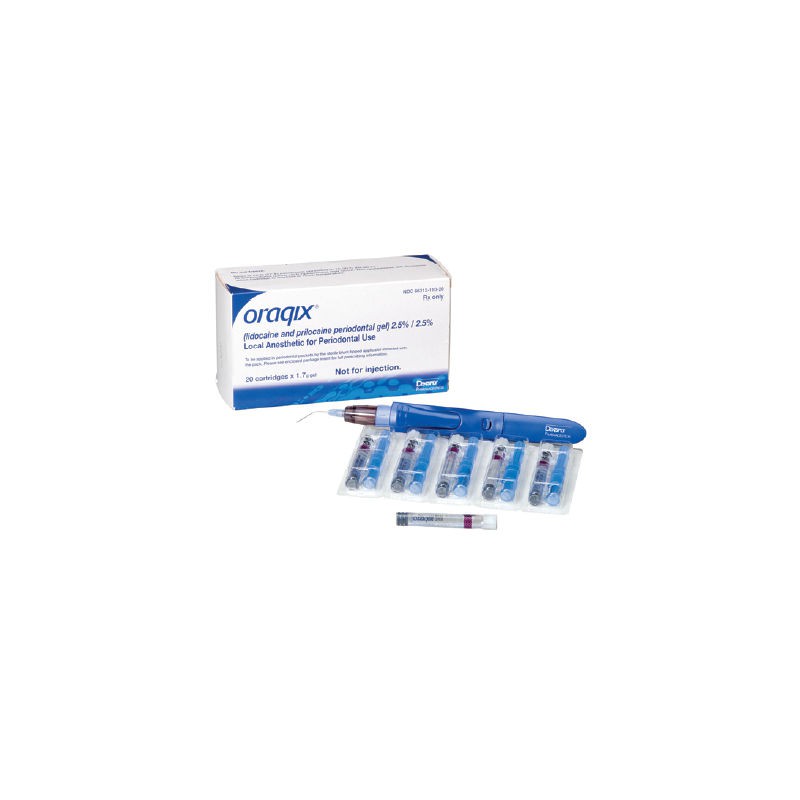 ORAQIX GEL - 20 CARTUCCE | anestetici e galenici